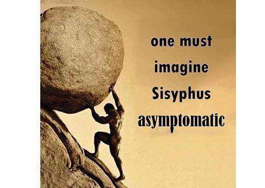 Sisyphus: The Absurd Hero or Asymptomatic Case? – The Philosopher's Shirt