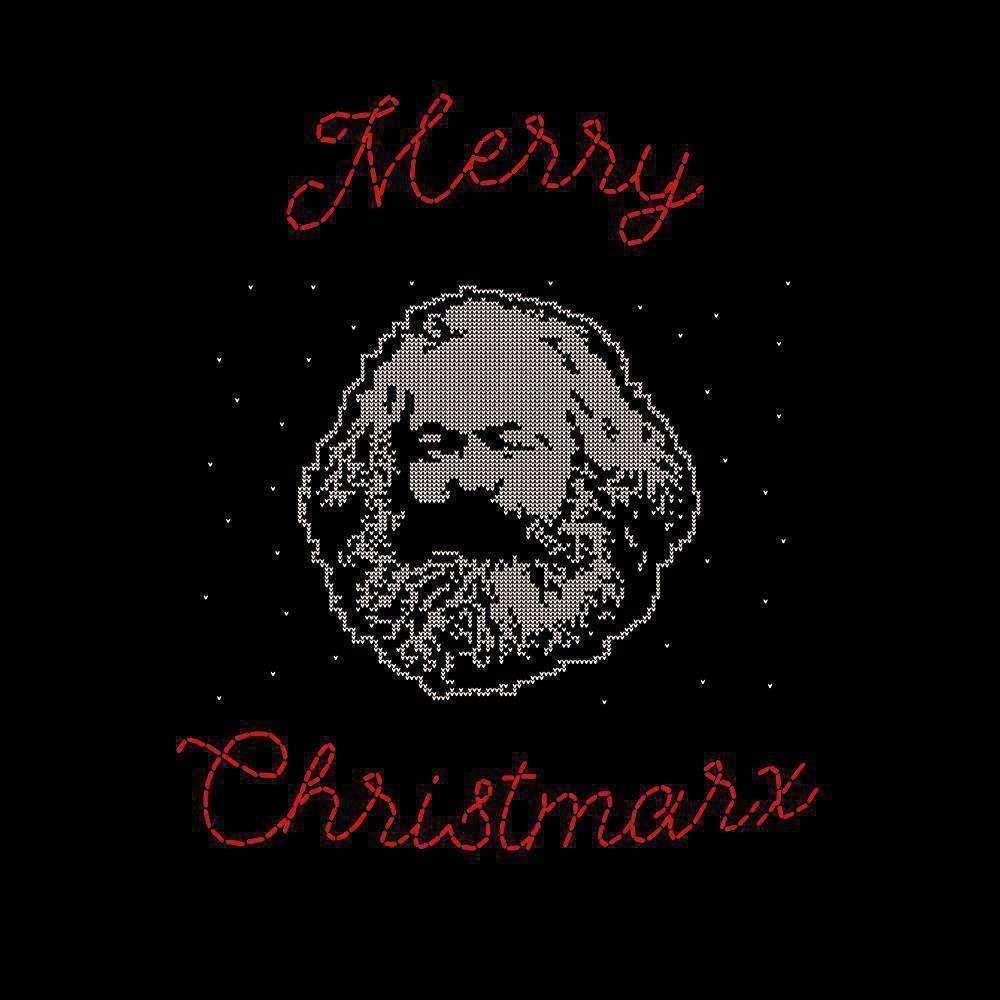 Karl Marx - Merry Christmarx - Ugly Christmas Sweater – The Philosopher ...